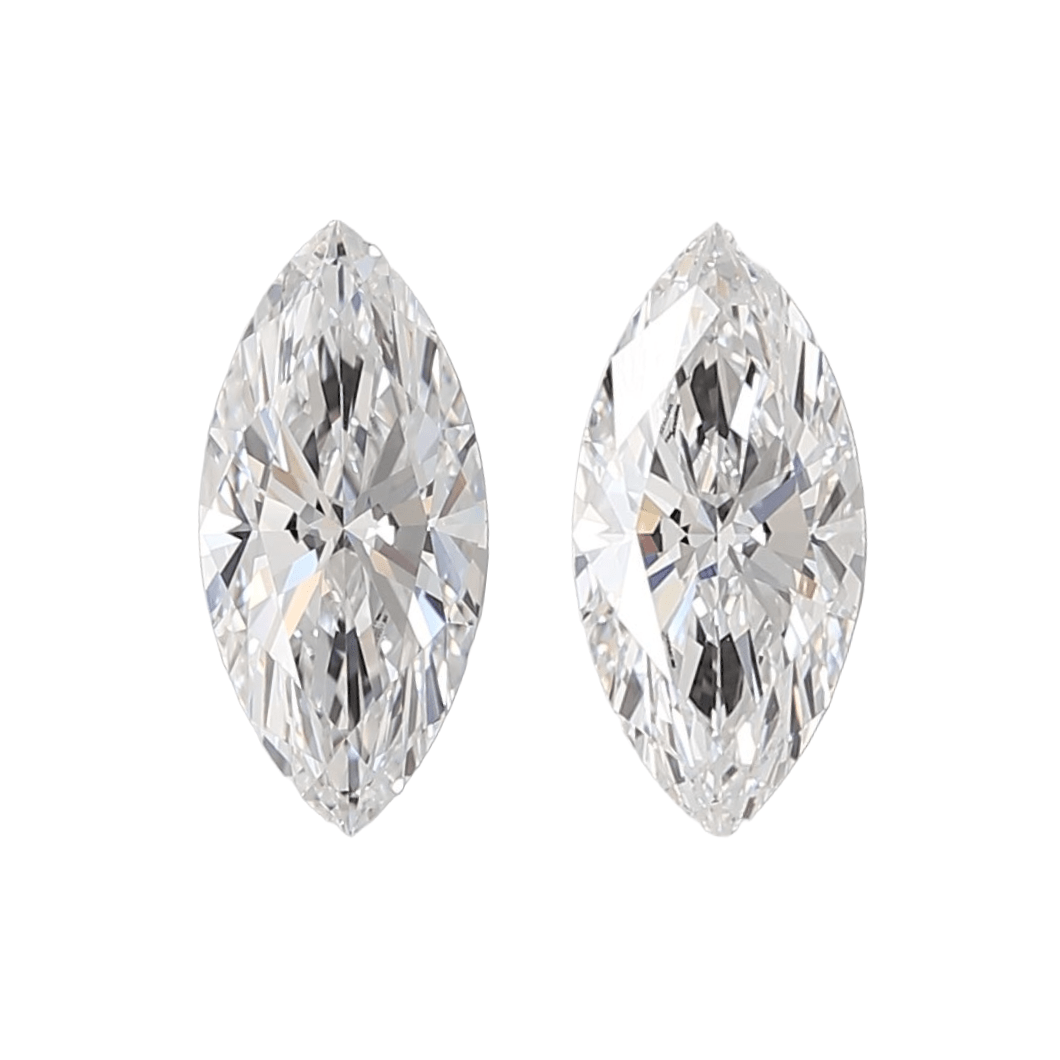 Marquise Matched Pair Natural Diamonds | The Carat Club – Tagged ...